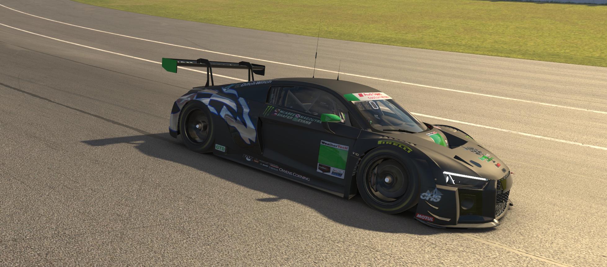 RV2 Audi-R8 Daytona test car 28 by Patrick Shafer - Trading Paints