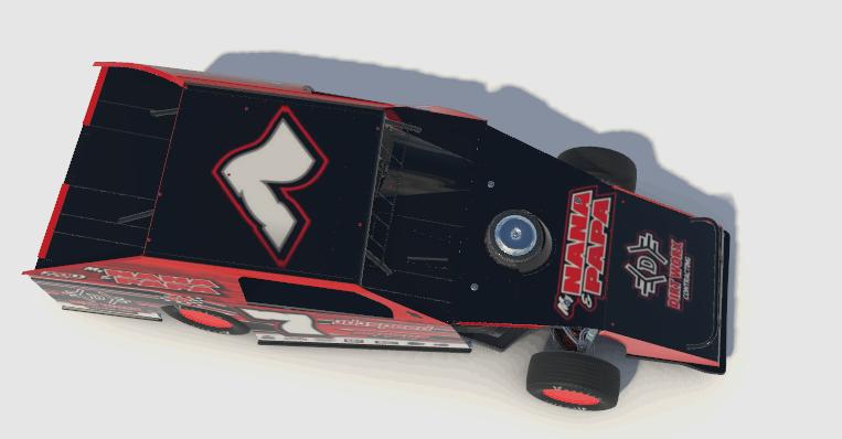 Dirt UMP Modified Tyler Johnson numnber 7 by Brandon S. - Trading Paints