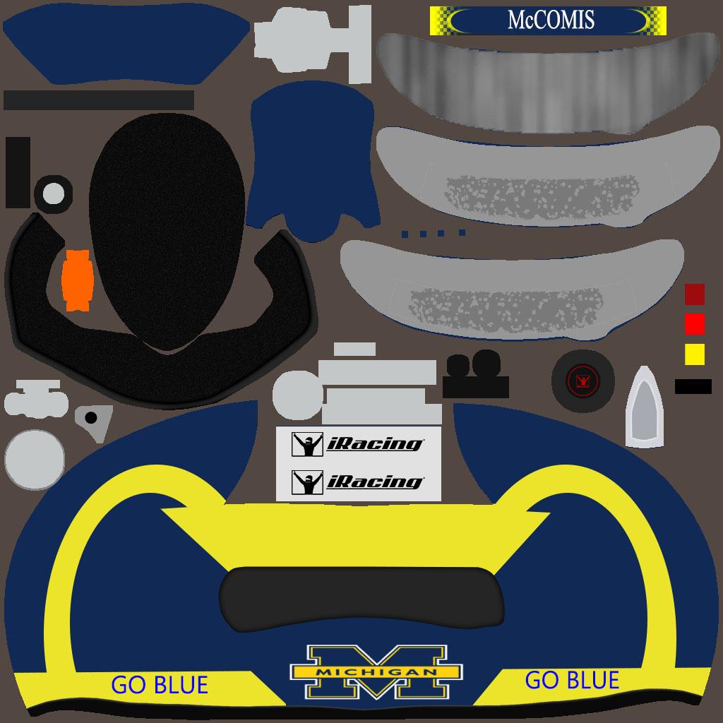 Helmet McComis copy by Dan Withers - Trading Paints