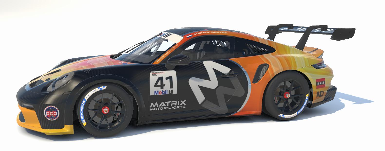 Matrix Motorsports Club 992 by Jochem Bakker - Trading Paints