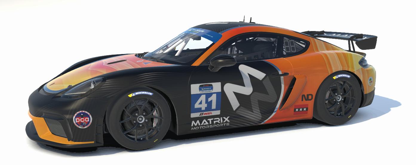 Matrix Motorsports Club Cayman by Jochem Bakker - Trading Paints