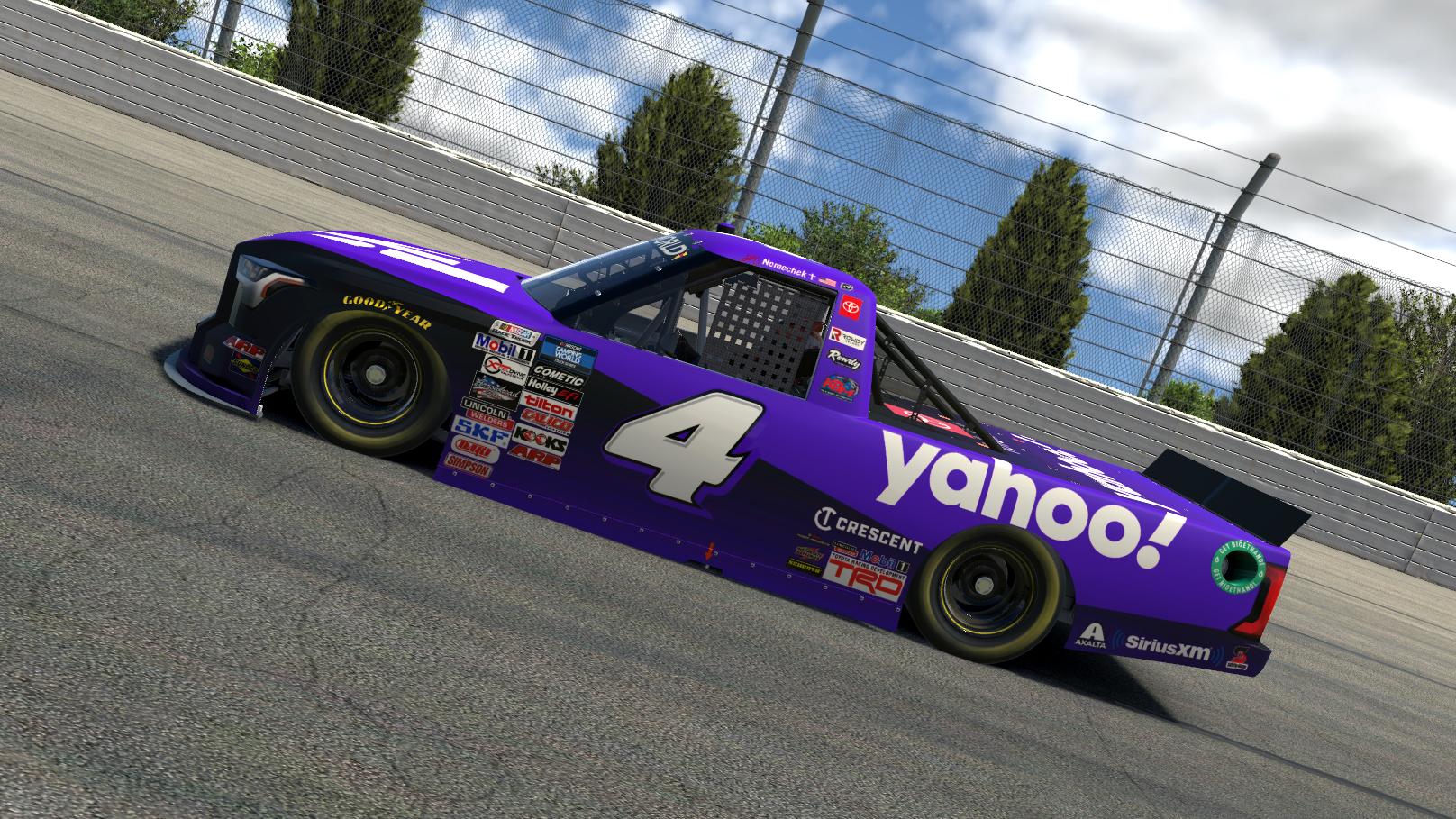 [BLANK] - #4 John Hunter Nemechek Yahoo! Tundra TRD Pro by Jordan Clarke - Trading Paints