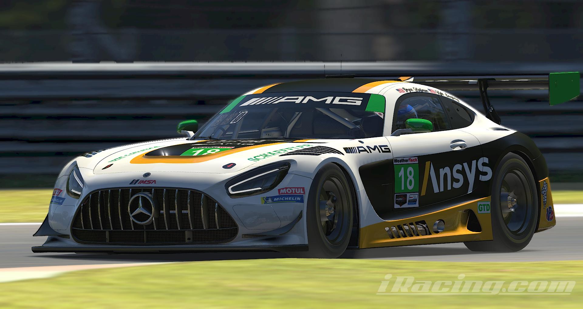 Ansys Mercedes-AMG GT3 2020 by Bryce Hoffman - Trading Paints