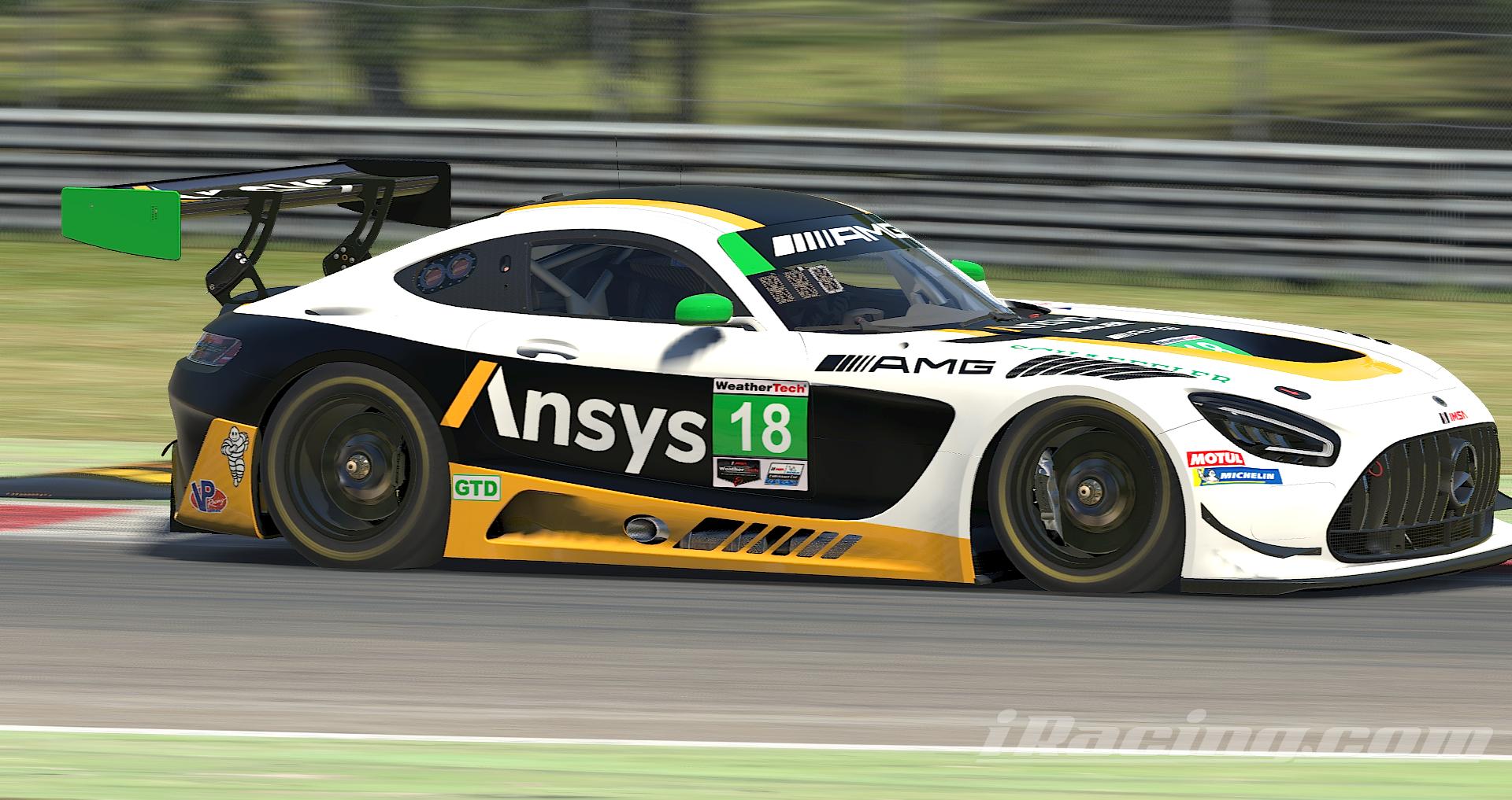 Ansys Mercedes-AMG GT3 2020 by Bryce Hoffman - Trading Paints