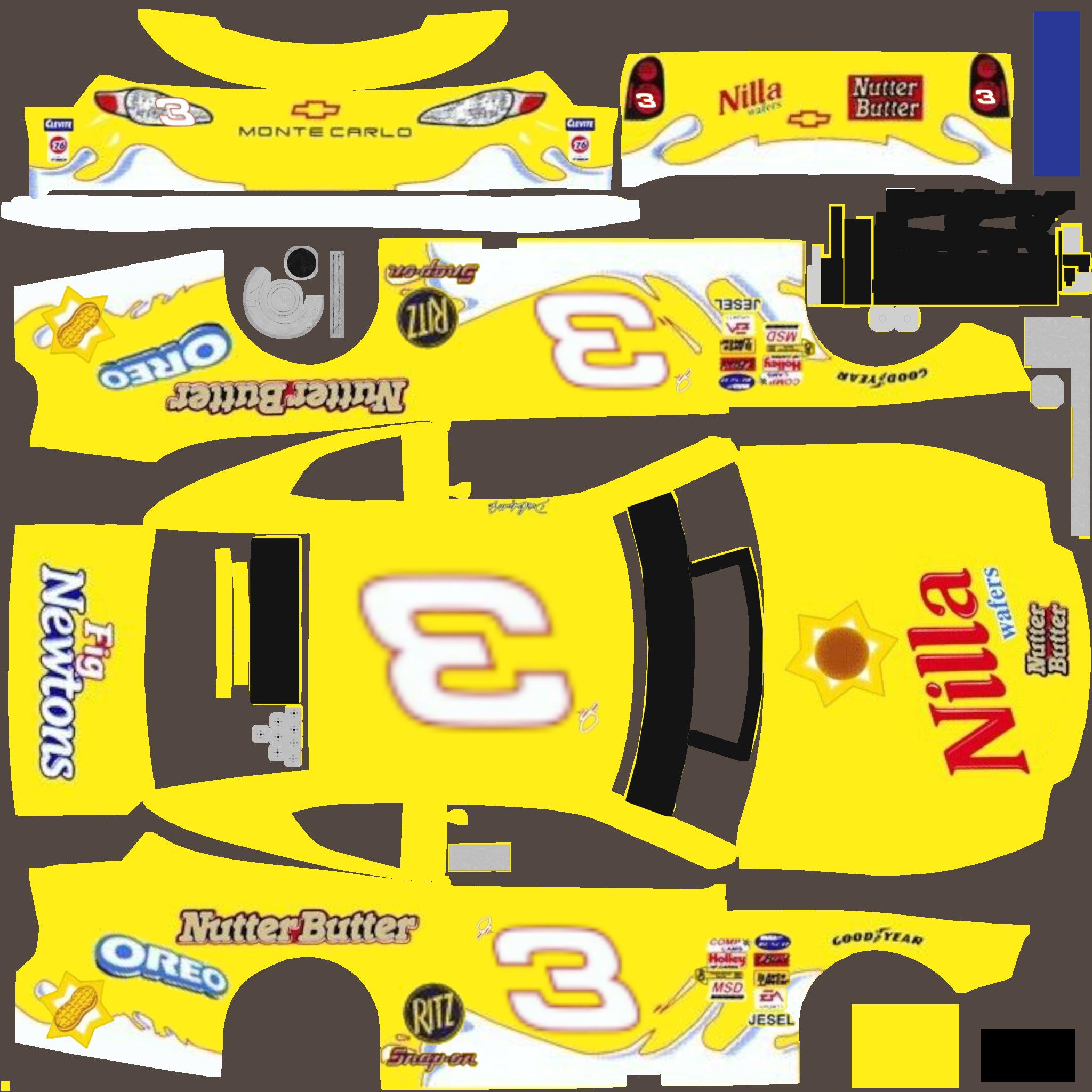 Dale jr nutter butter slm by Teddy Kottschade - Trading Paints