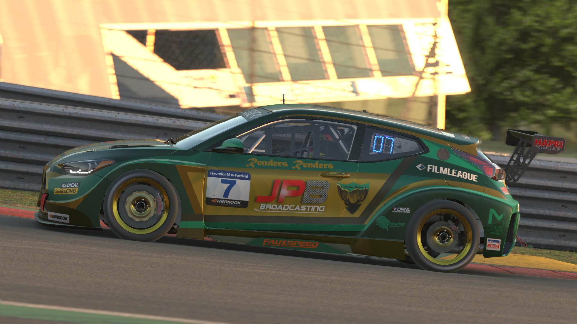 Hyundai Veloster Racing Team Den Kaap by Thomas Renders - Trading Paints