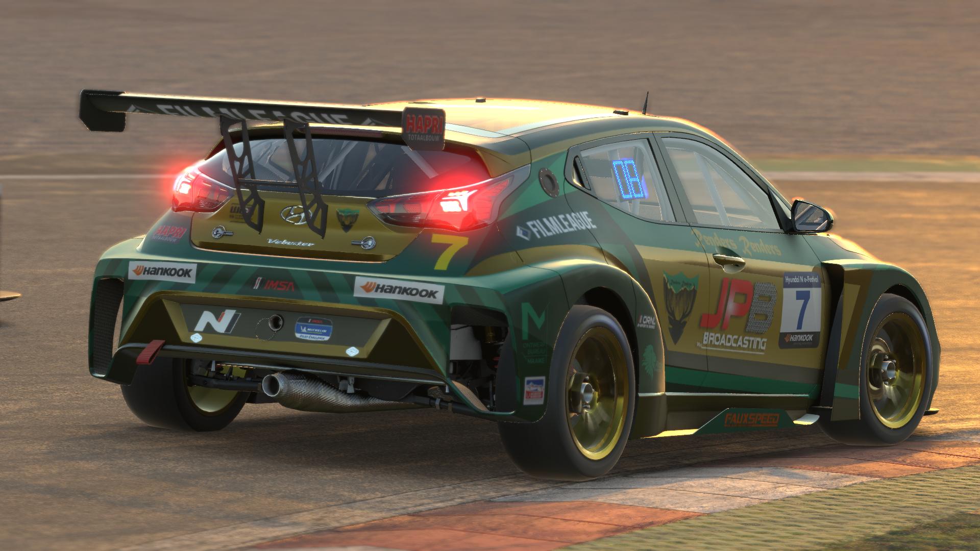 Hyundai Veloster Racing Team Den Kaap by Thomas Renders - Trading Paints