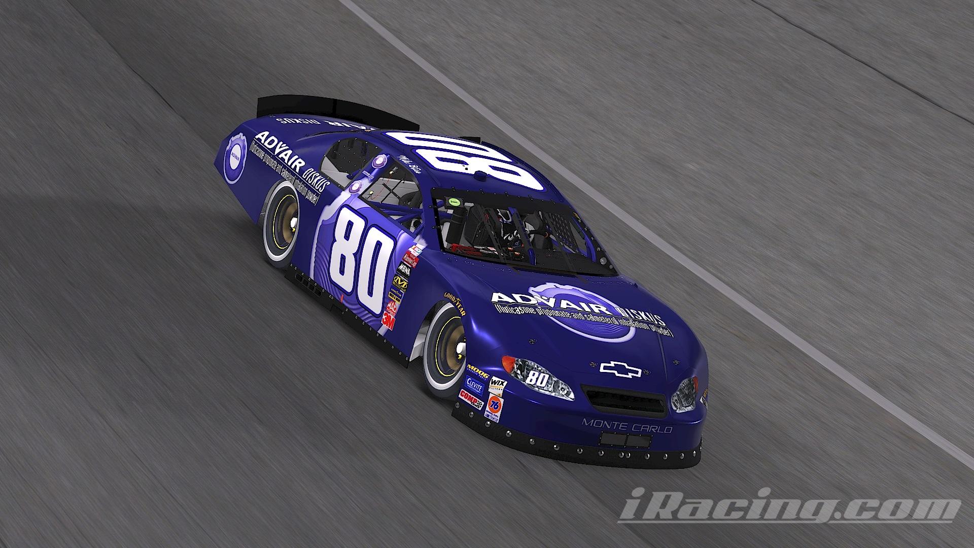 #80 Mike Bliss 2003 Advair Chevrolet Monte Carlo by Christian Budd ...