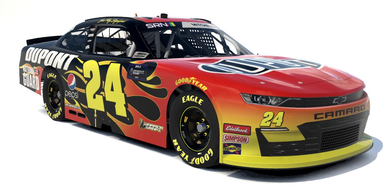 Jovi Ray Saguiped #24 - NASCAR XFINITY Chevrolet Camaro - Jeff Gordon ...