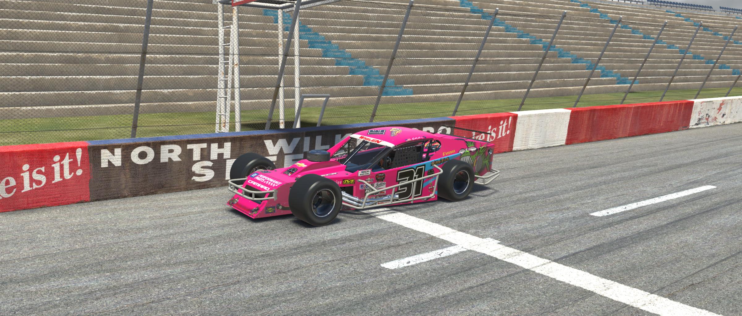 Nitro Fish Whelen Modified (Pink Alternate) by Bobby Grey - Trading Paints