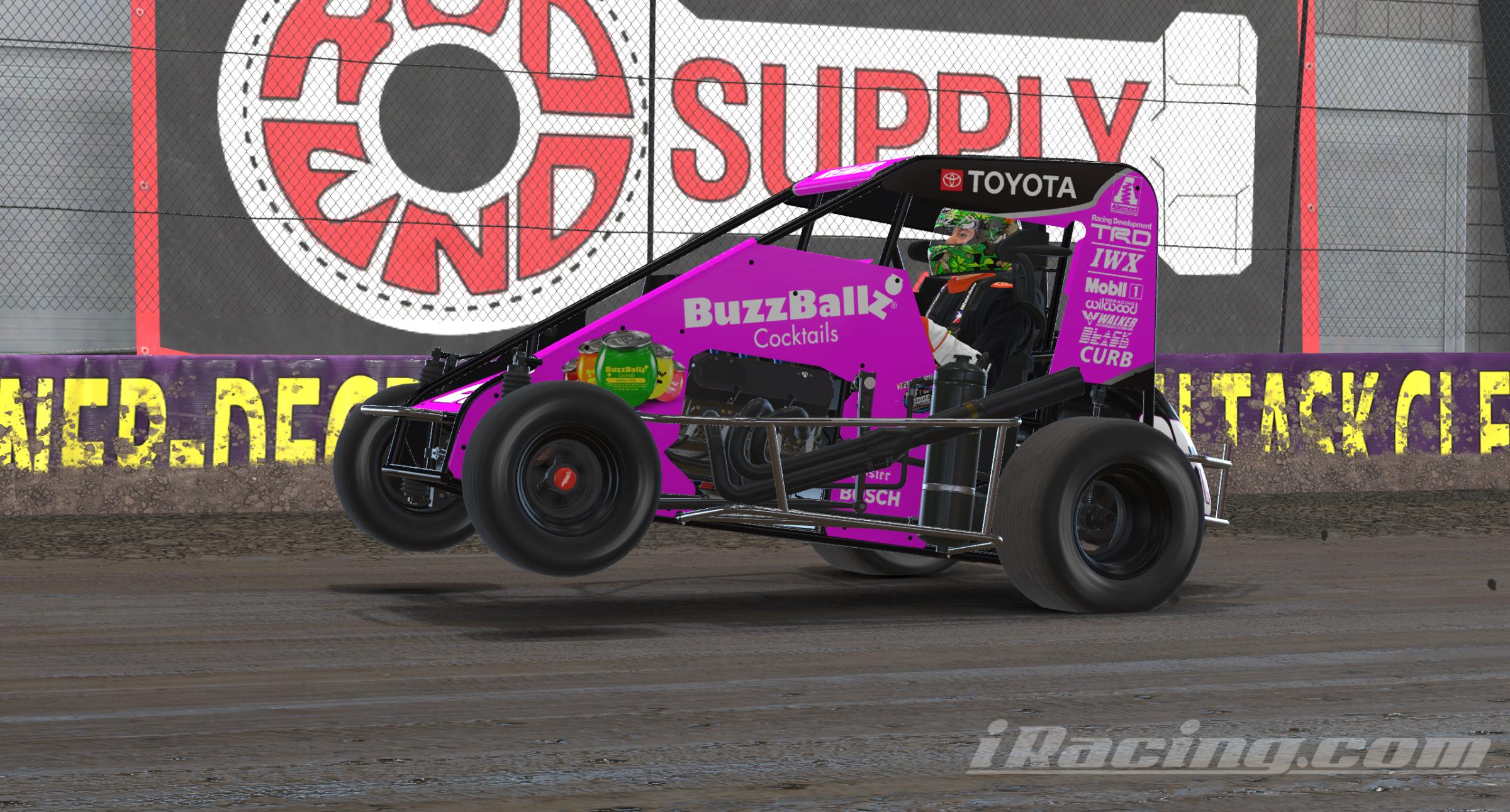 Taylor Reimer 2022 USAC BuzzBallz KKM #25k by Jake Boyer - Trading Paints