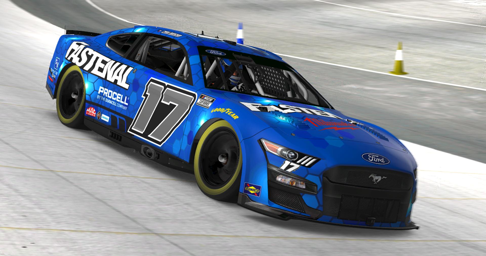 (CUSTOM) 2023 Chris Buescher Fastenal Next Gen Ford Mustang by Everett ...