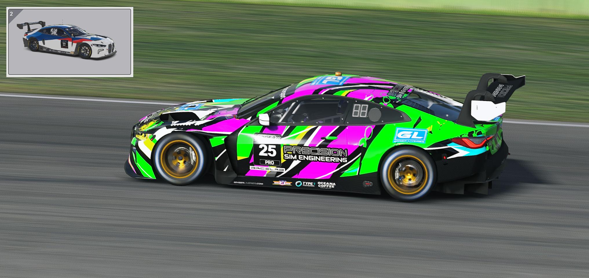Ginger Liveries BMW by Rick W. - Trading Paints