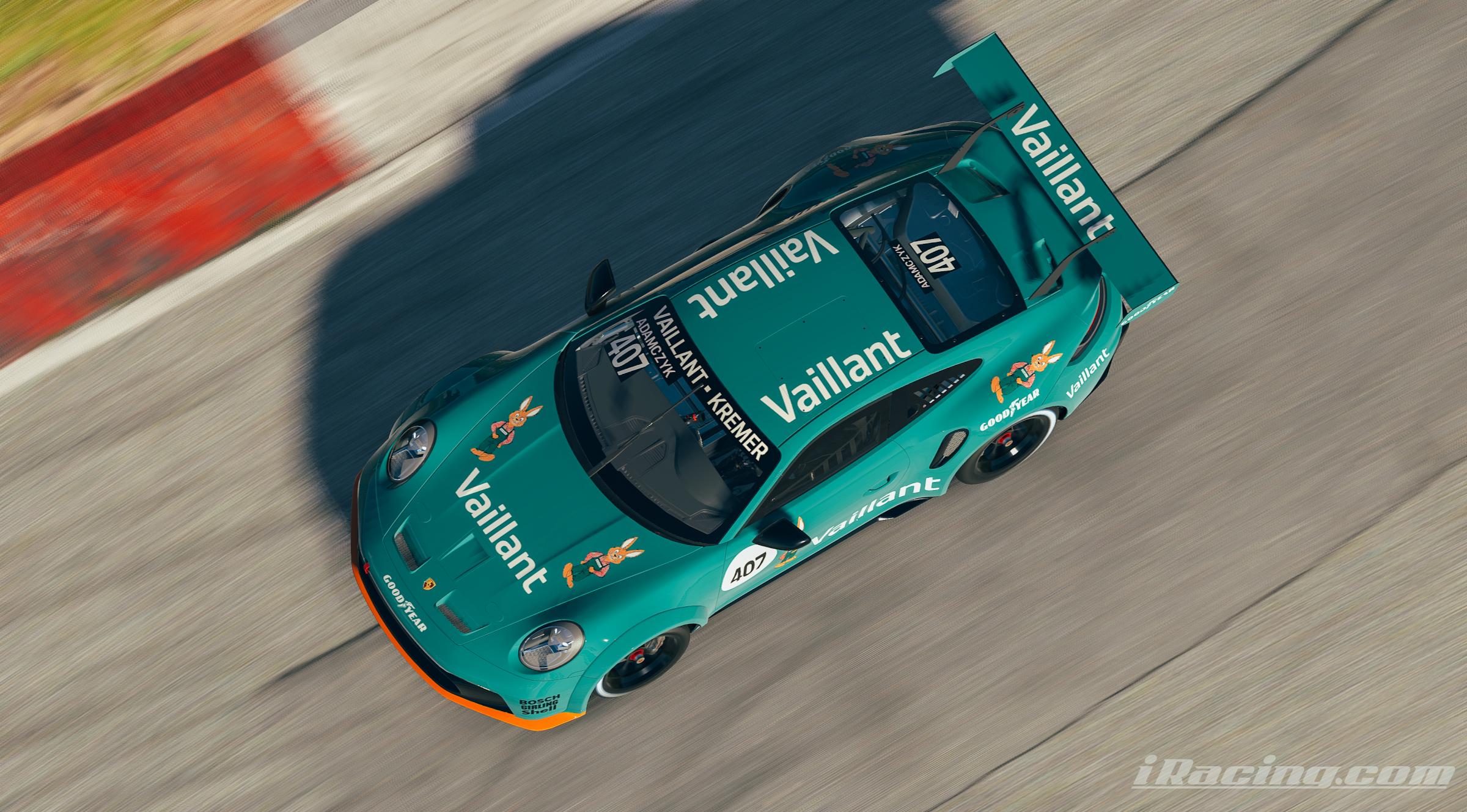 Vaillant Kremer Racing 1978 Bob Wollek Tribute Porsche 992 GT3 Cup Car ...