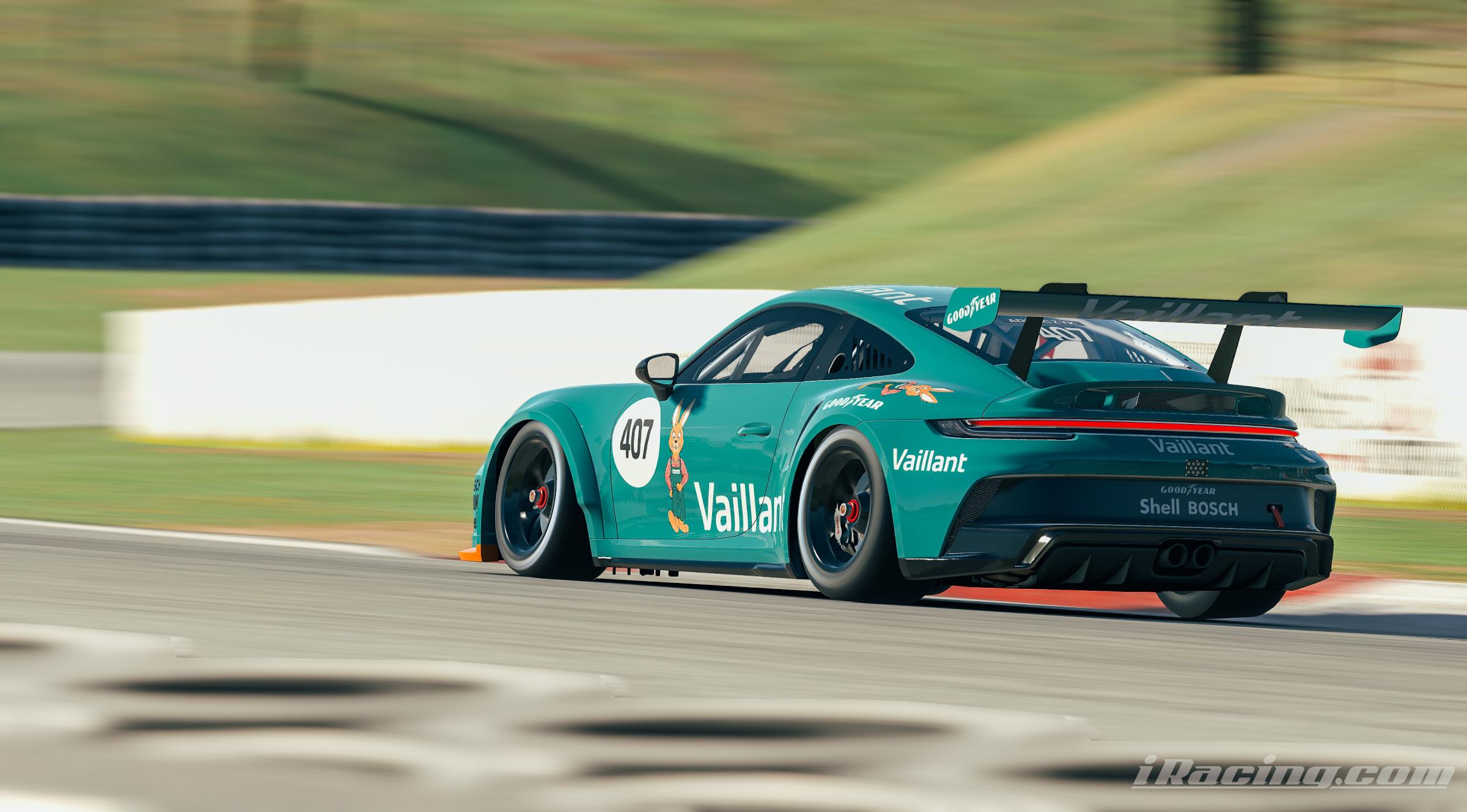 Vaillant Kremer Racing 1978 Bob Wollek Tribute Porsche 992 GT3 Cup Car ...