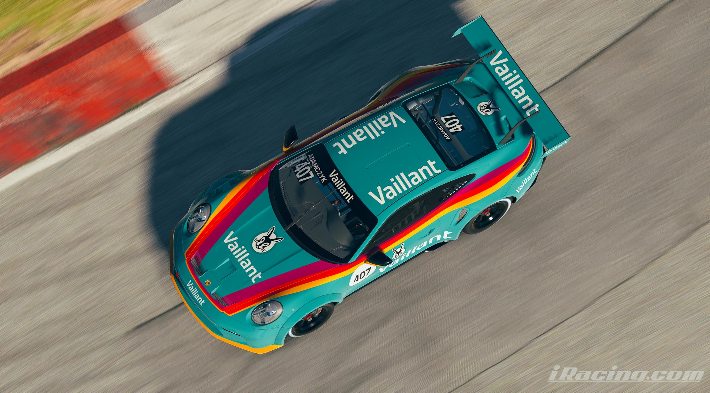 Vaillant Kremer Racing Tribute Porsche 992 GT3 Cup Car by Patryk ...