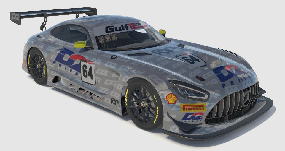 RAM Racing D2 Replica - Mercedes AMG GT3 by Dave Wressell - Trading Paints