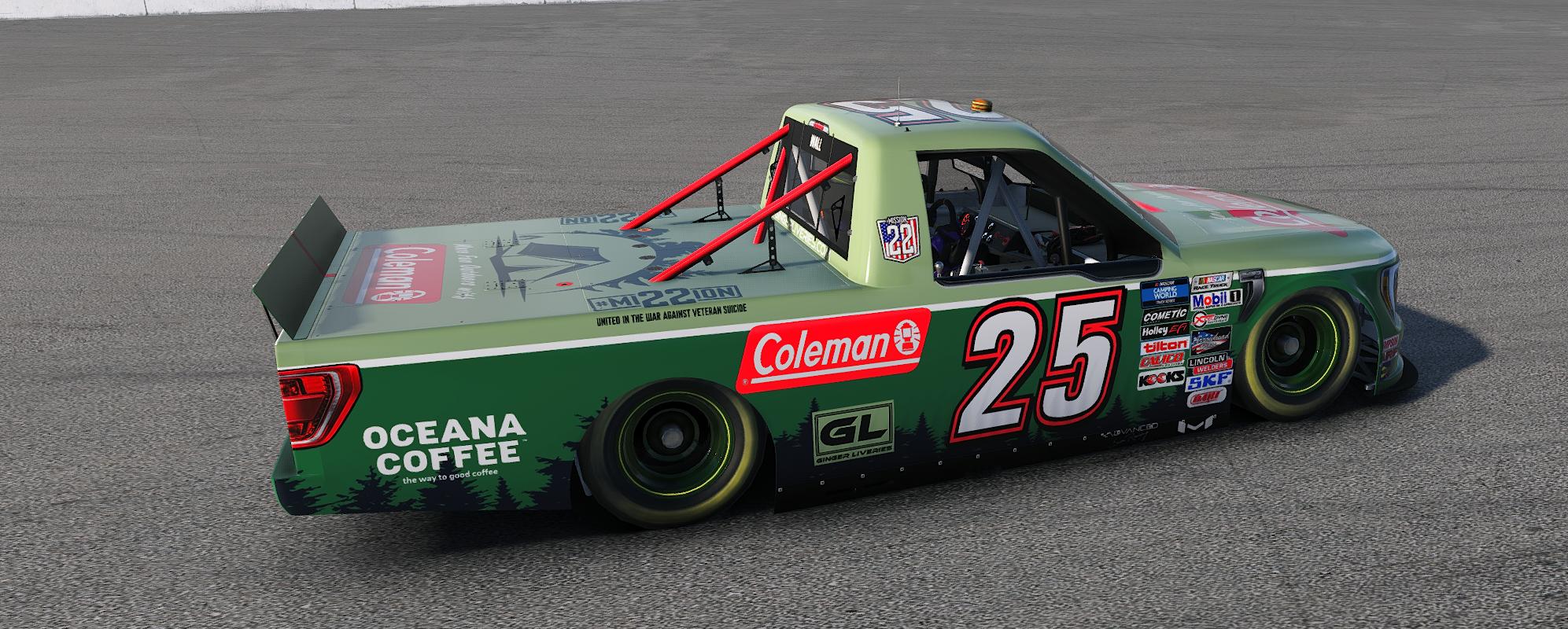 Ginger Liveries - Coleman F150 by Rick W. - Trading Paints