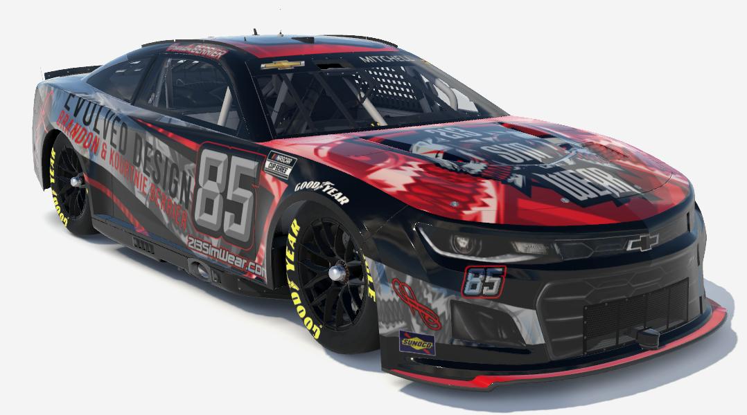 Brandon Berrier #85 - NASCAR Cup Series Next Gen Chevrolet Camaro ZL1 ...