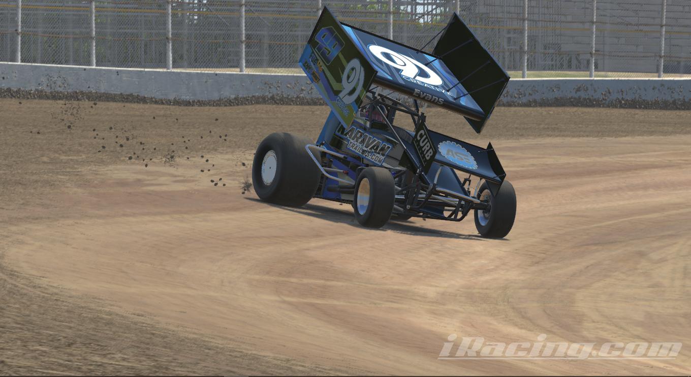 rob evans 9d creative sprint car by Griffin Taylor - Trading Paints