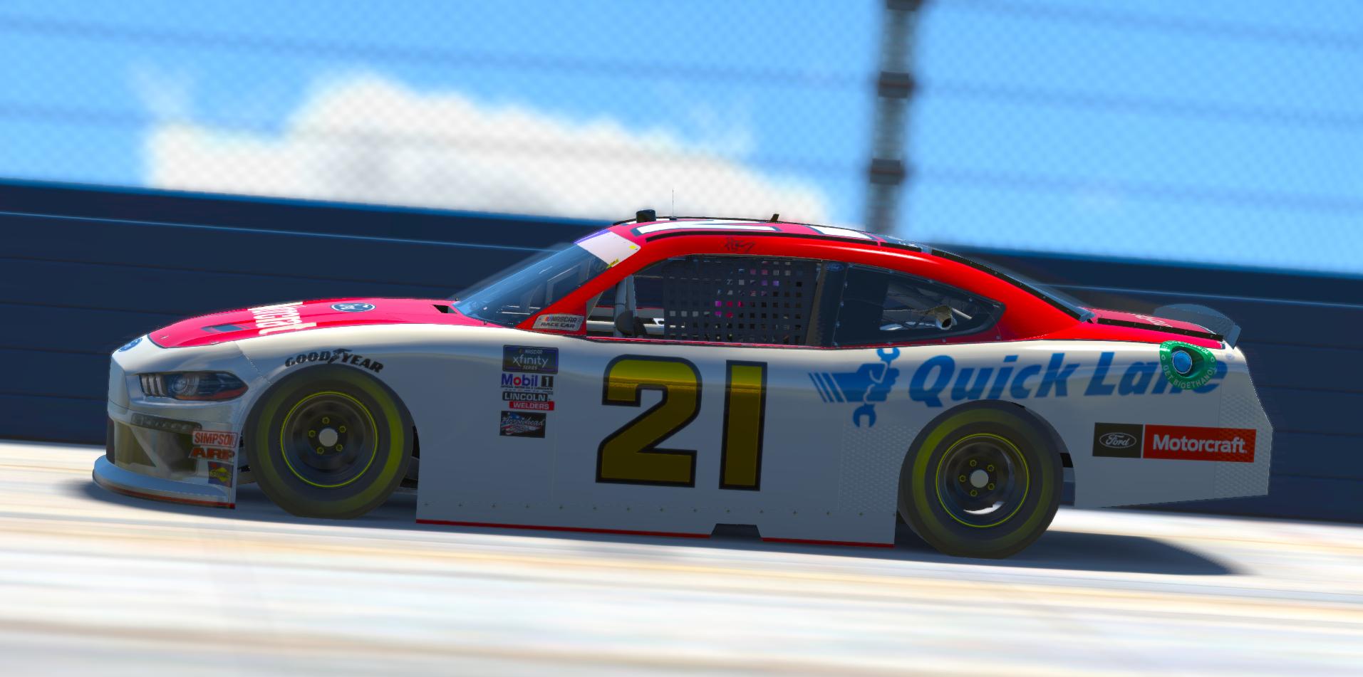 Ryan Blaney 2017 Motorcraft #21 by Jordan D Martin - Trading Paints