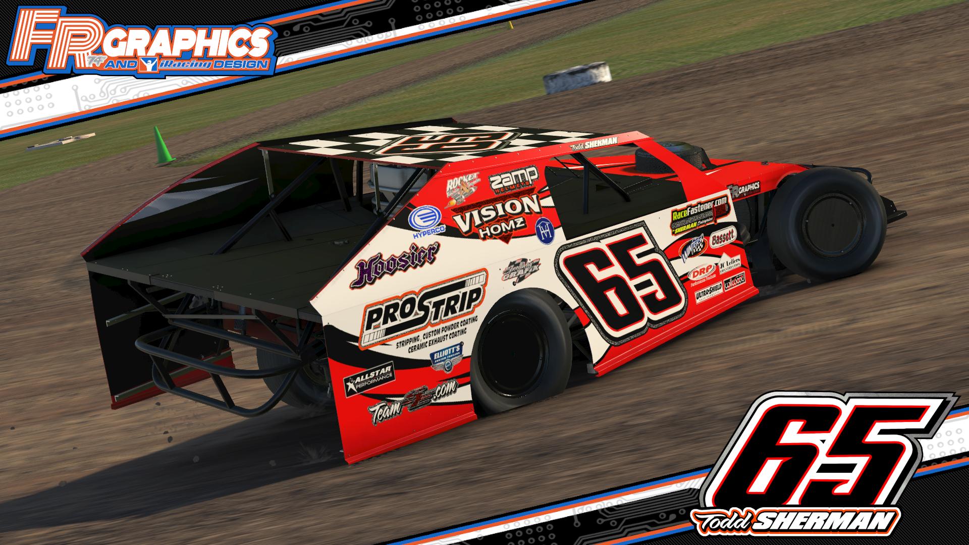 Todd Sherman 2022 Dirt UMP Modified by Manix Furqueron - Trading Paints