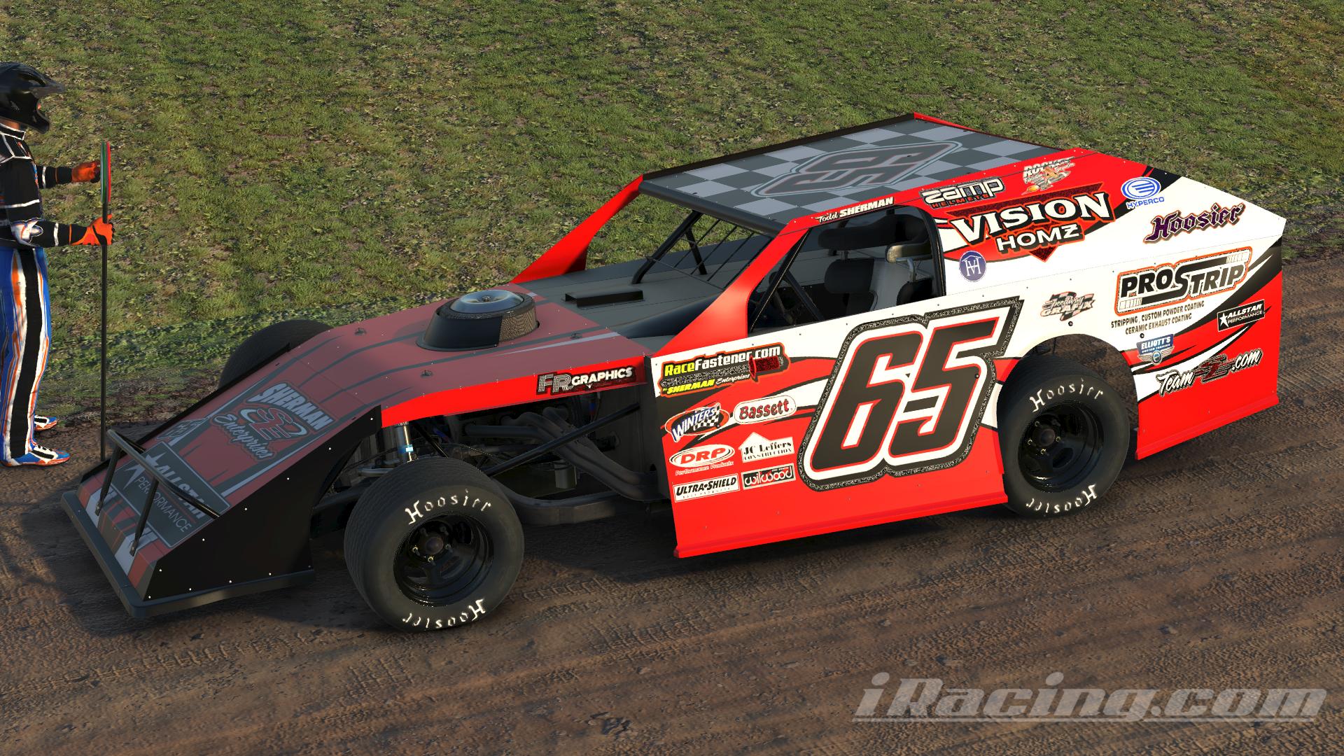 Todd Sherman 2022 Dirt UMP Modified by Jason Furqueron - Trading Paints