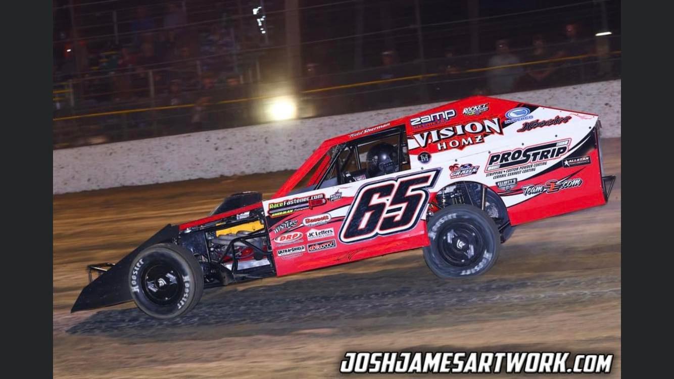 Todd Sherman 2022 Dirt UMP Modified by Jason Furqueron - Trading Paints