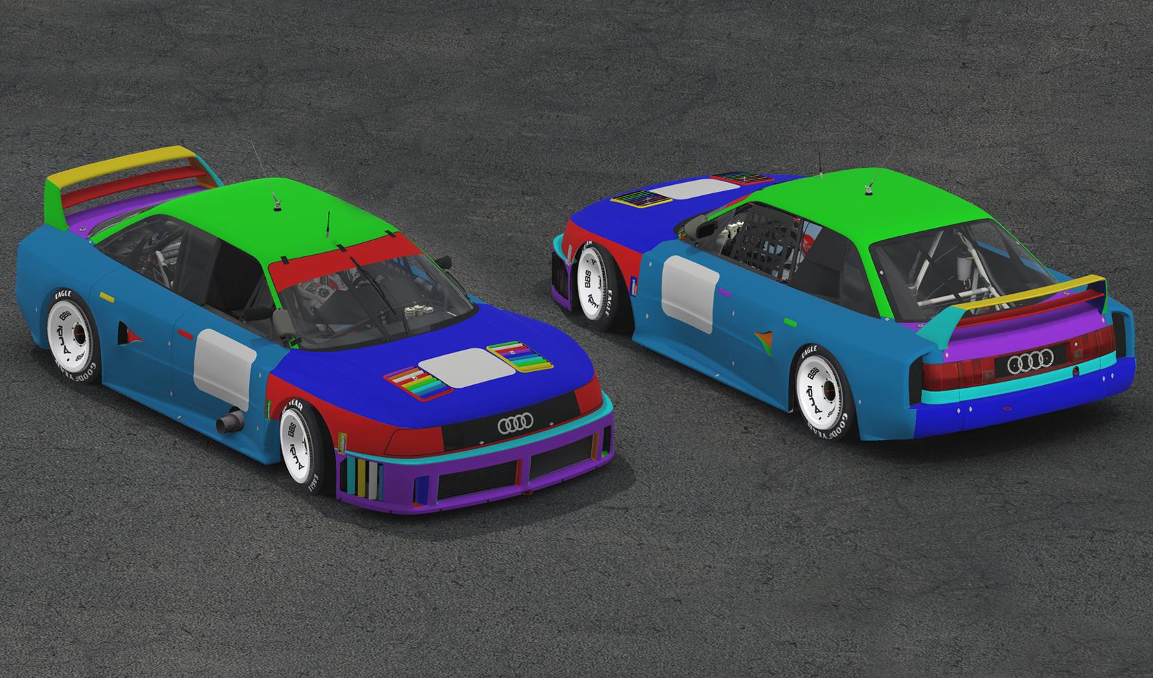 Audi Parts by Clyde Coman - Trading Paints