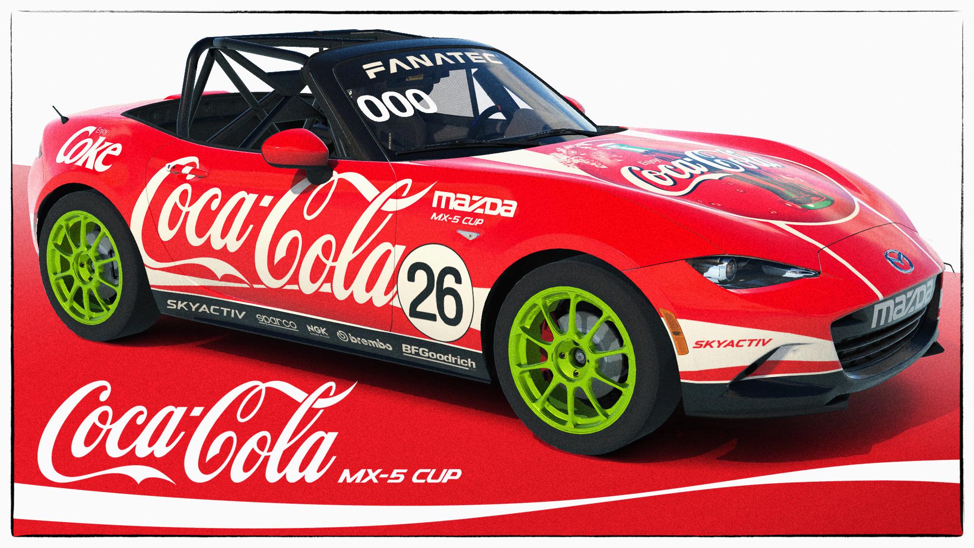Coca-Cola Global Mazda MX5 - 2021 UPDATE by Simon Bailey - Trading Paints