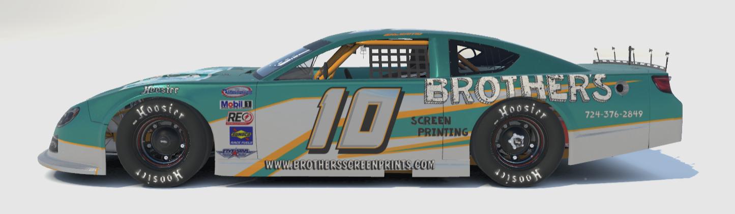 Isaac Balsamo Super Late Model by Steven Ayers Jr - Trading Paints
