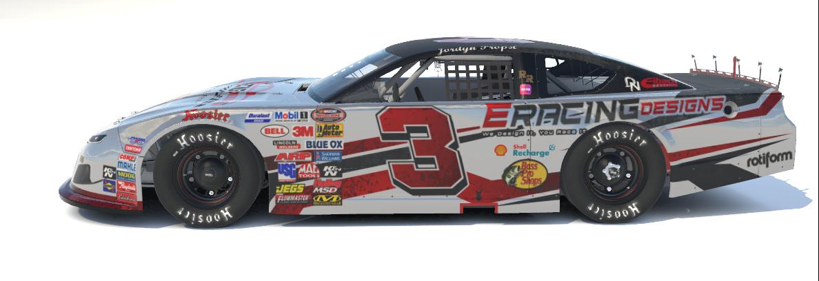 Jordyn Propst #3 E Racing Designs SLM W/ Spec Map by Rob Evans ...
