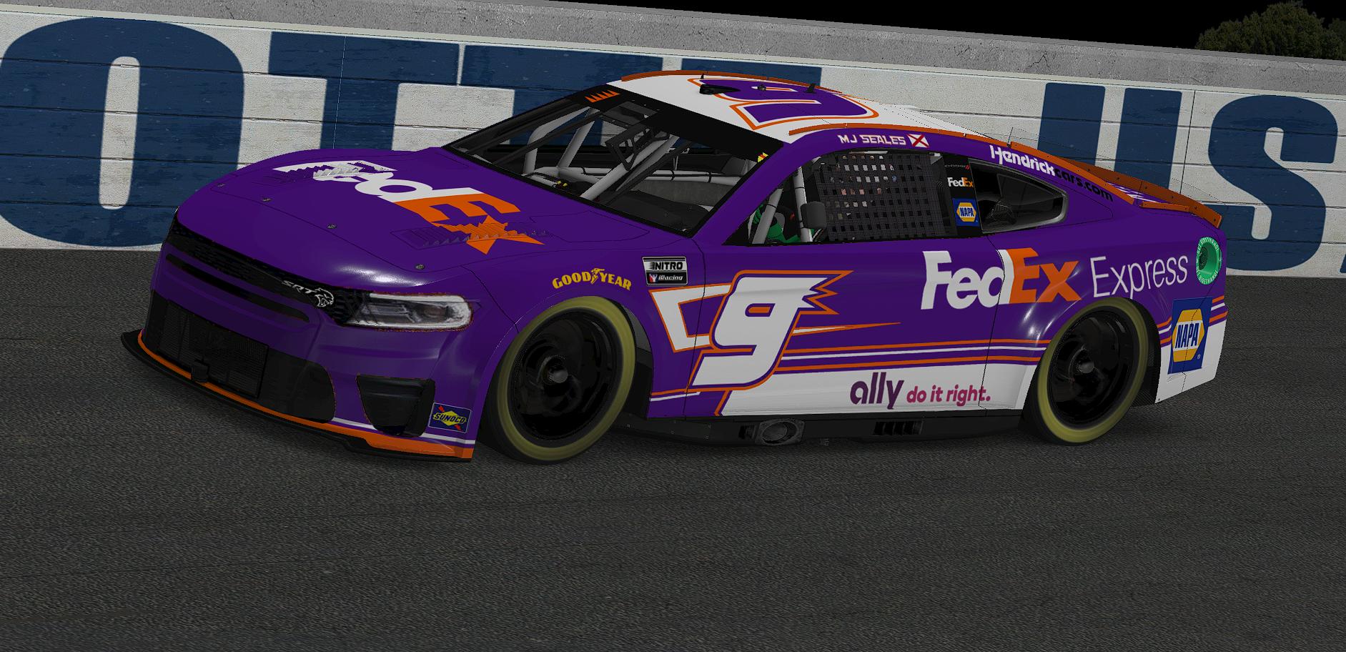 MJ FedEx Dodge by Riley Rosenbrook - Trading Paints