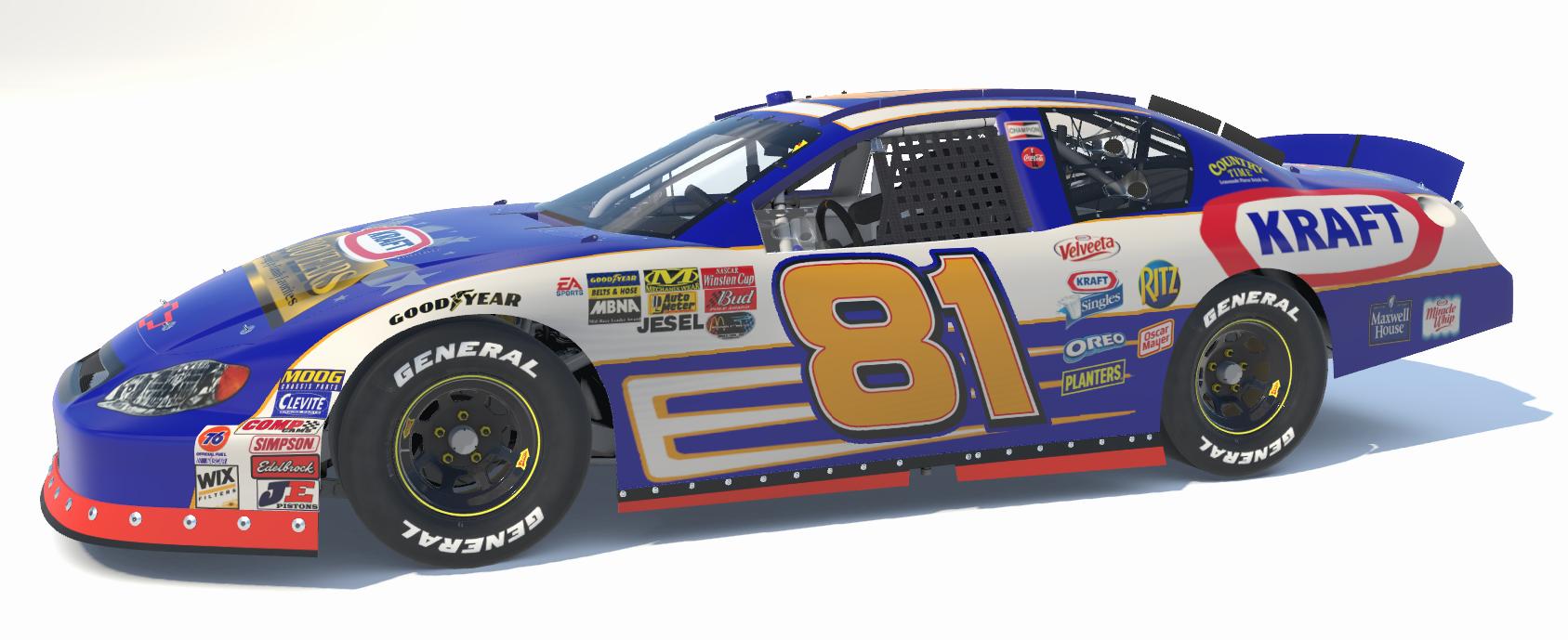 John Andretti/ Jason Keller 2003 Kraft #81 car by Parker Alexander ...