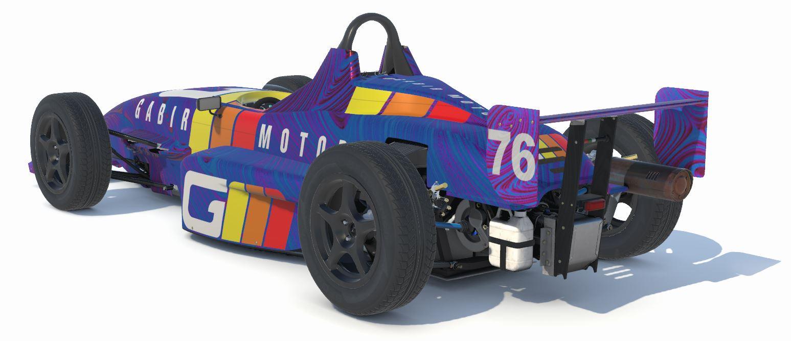 Skippy Gabir Motors Damascus PurpleBlue by Scott Lear - Trading Paints