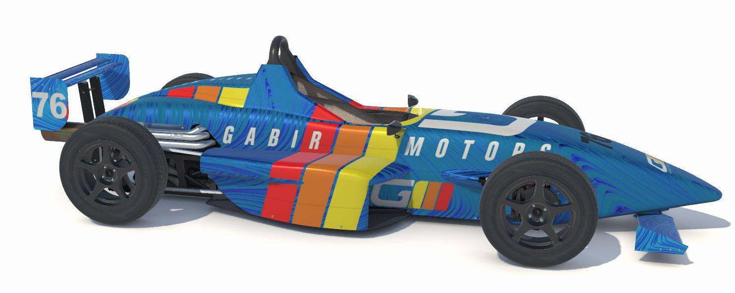 Skippy Gabir Motors Damascus Blue by Scott Lear - Trading Paints