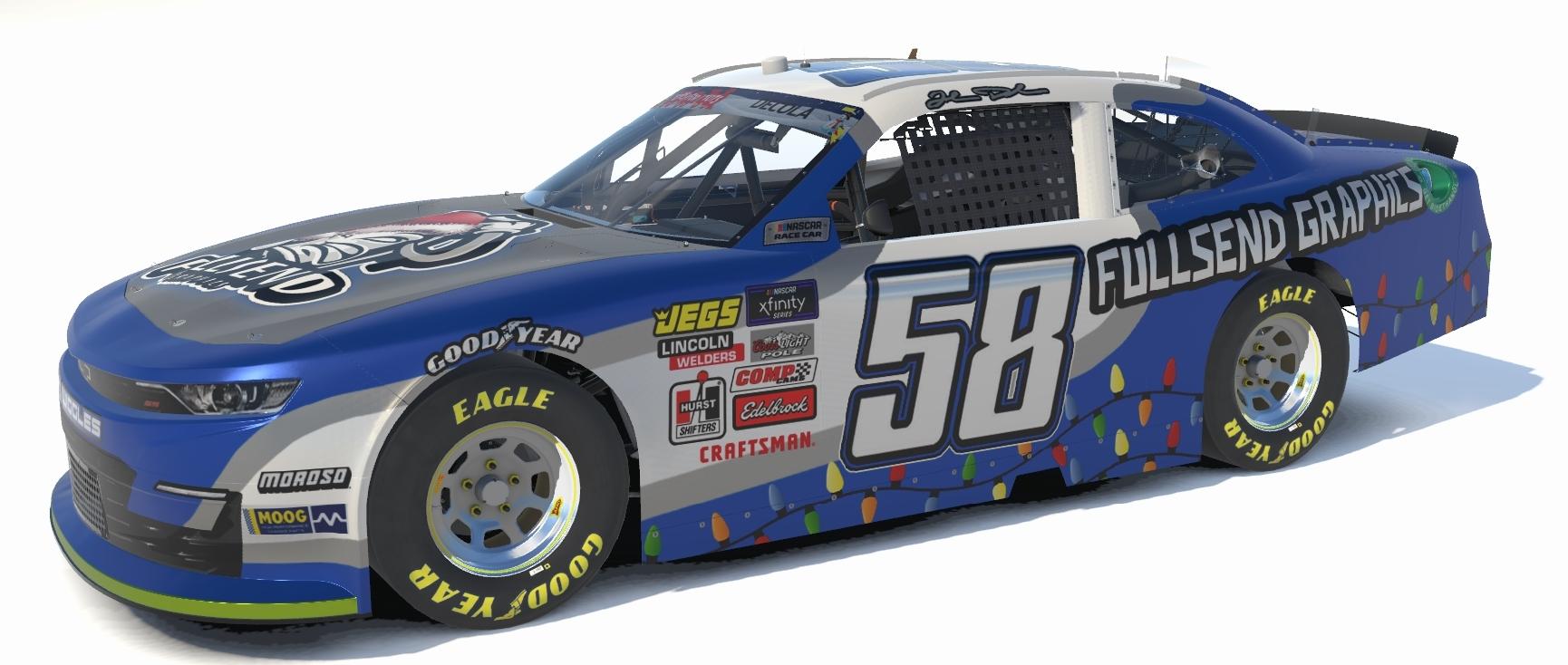 Christmas Car Toys for Tots Race by Jordon DeCola - Trading Paints