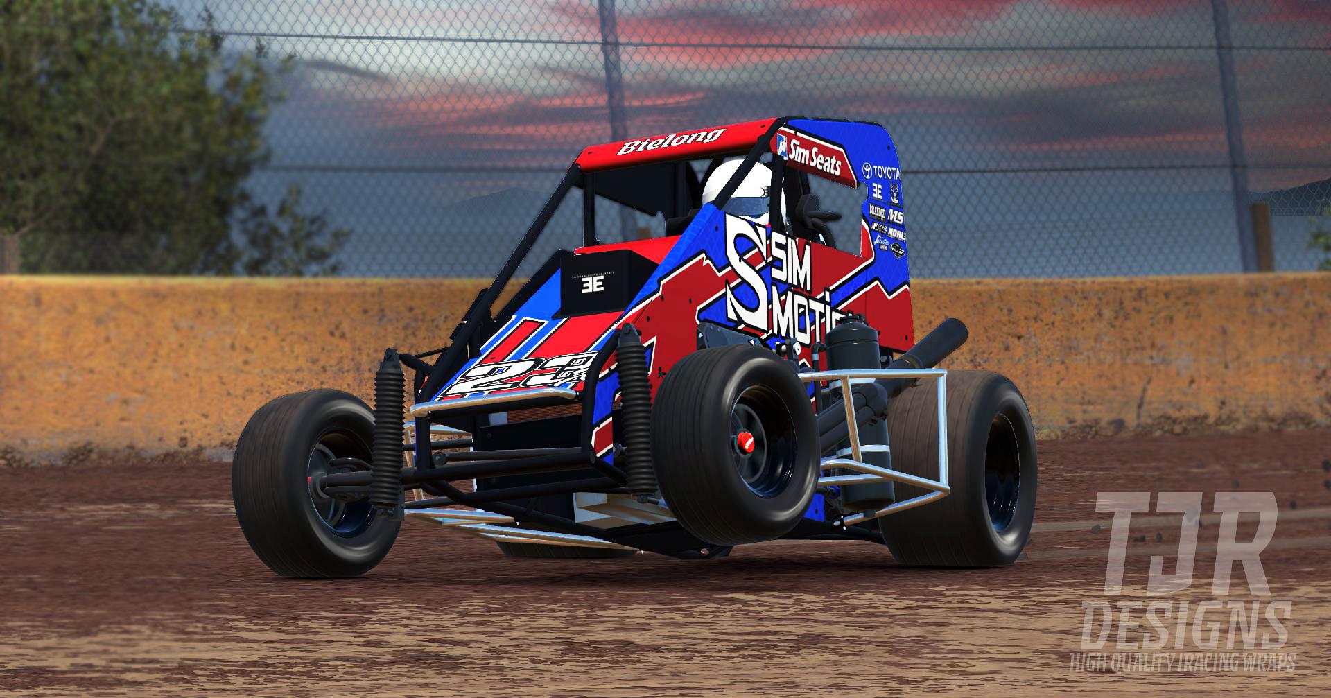 Timmy Bielong Sim Motion Midget by Austin J. - Trading Paints