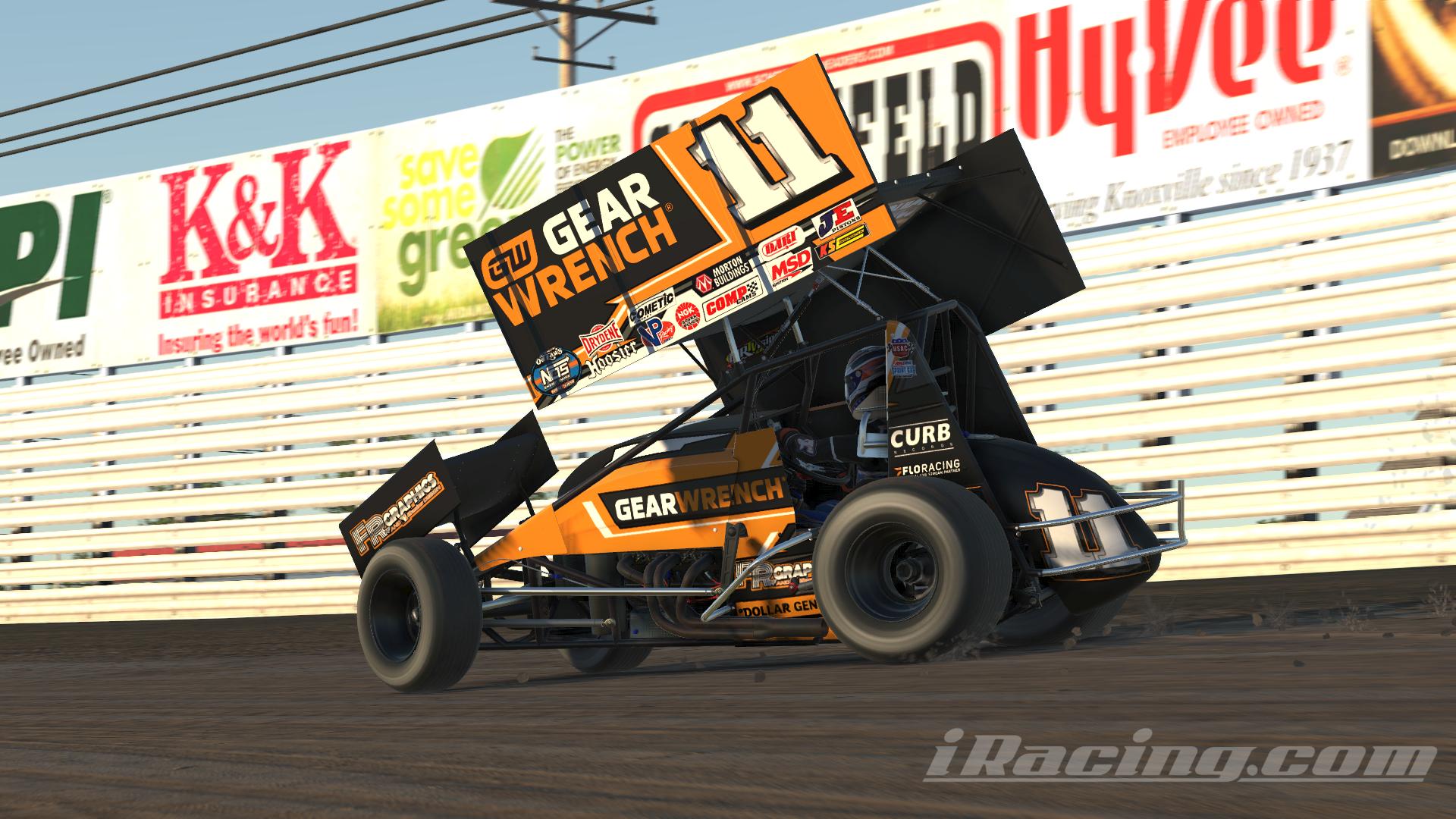 Shawn Pierce 2022 Gearwrench Dirt Sprintcar by Jason Furqueron ...