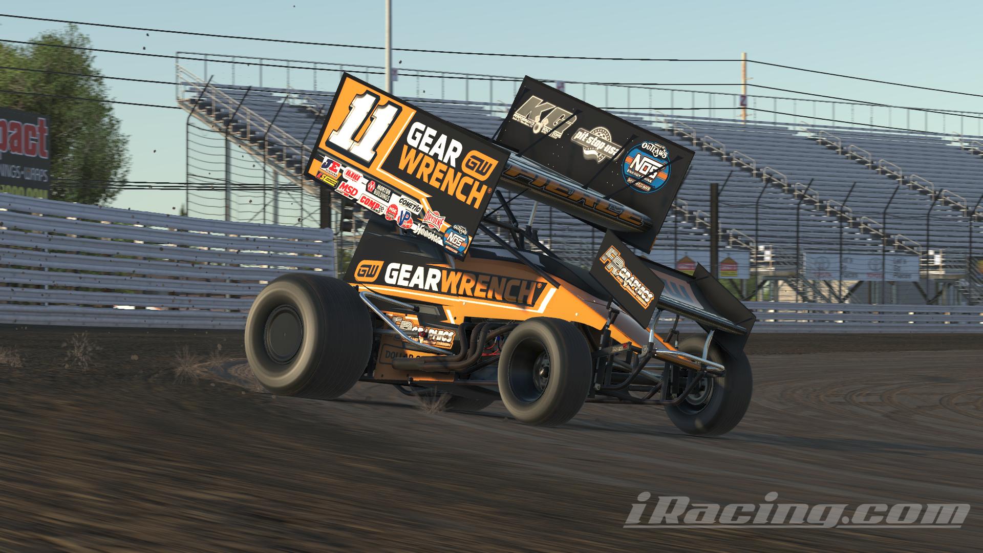 Shawn Pierce 2022 Gearwrench Dirt Sprintcar by Jason Furqueron ...