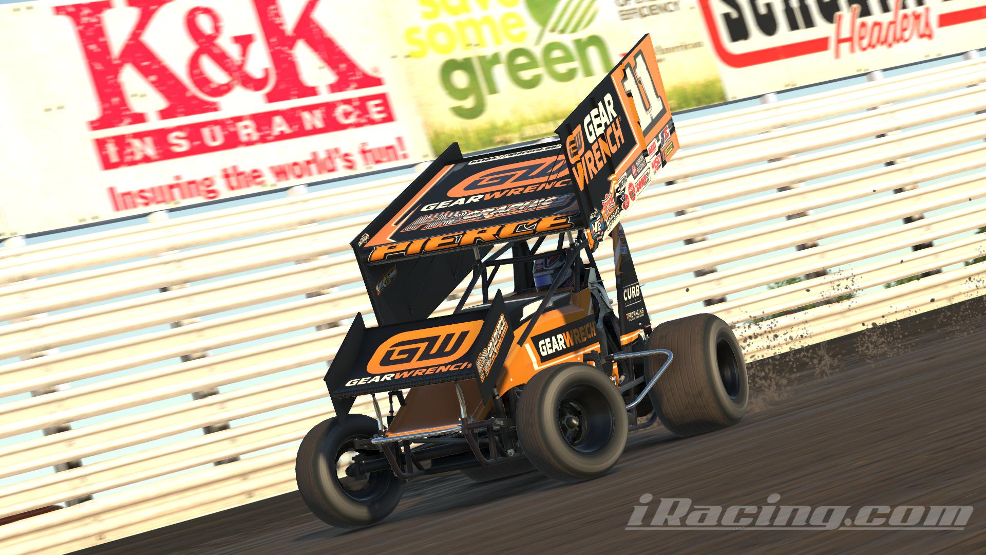 Shawn Pierce 2022 Gearwrench Dirt Sprintcar by Jason Furqueron ...