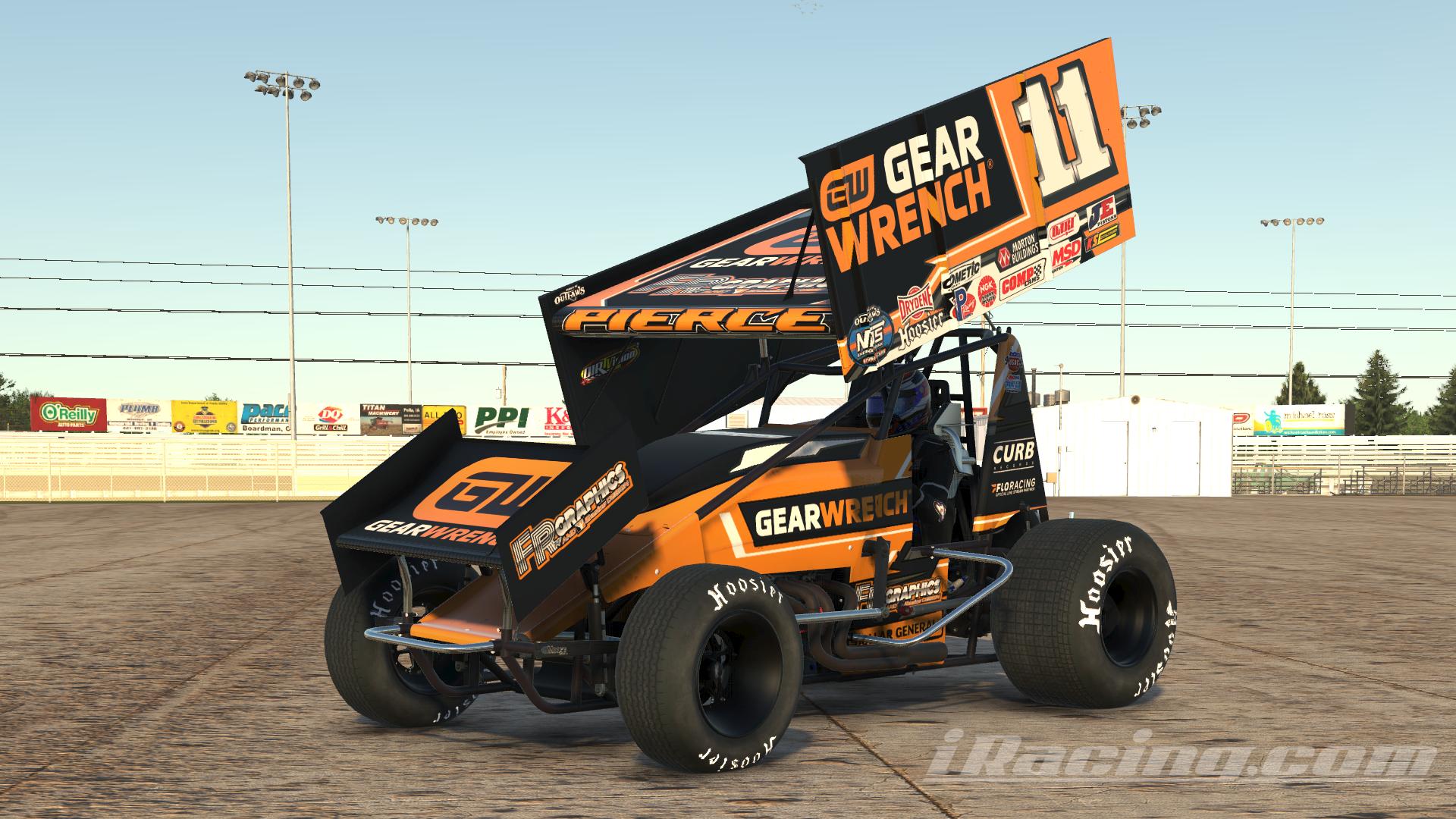 Shawn Pierce 2022 Gearwrench Dirt Sprintcar by Jason Furqueron ...