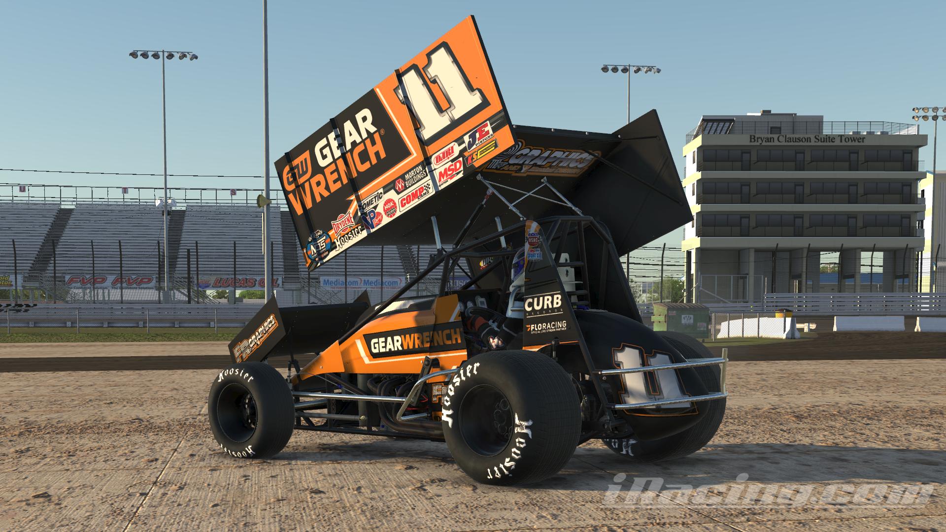 Shawn Pierce 2022 Gearwrench Dirt Sprintcar by Jason Furqueron ...
