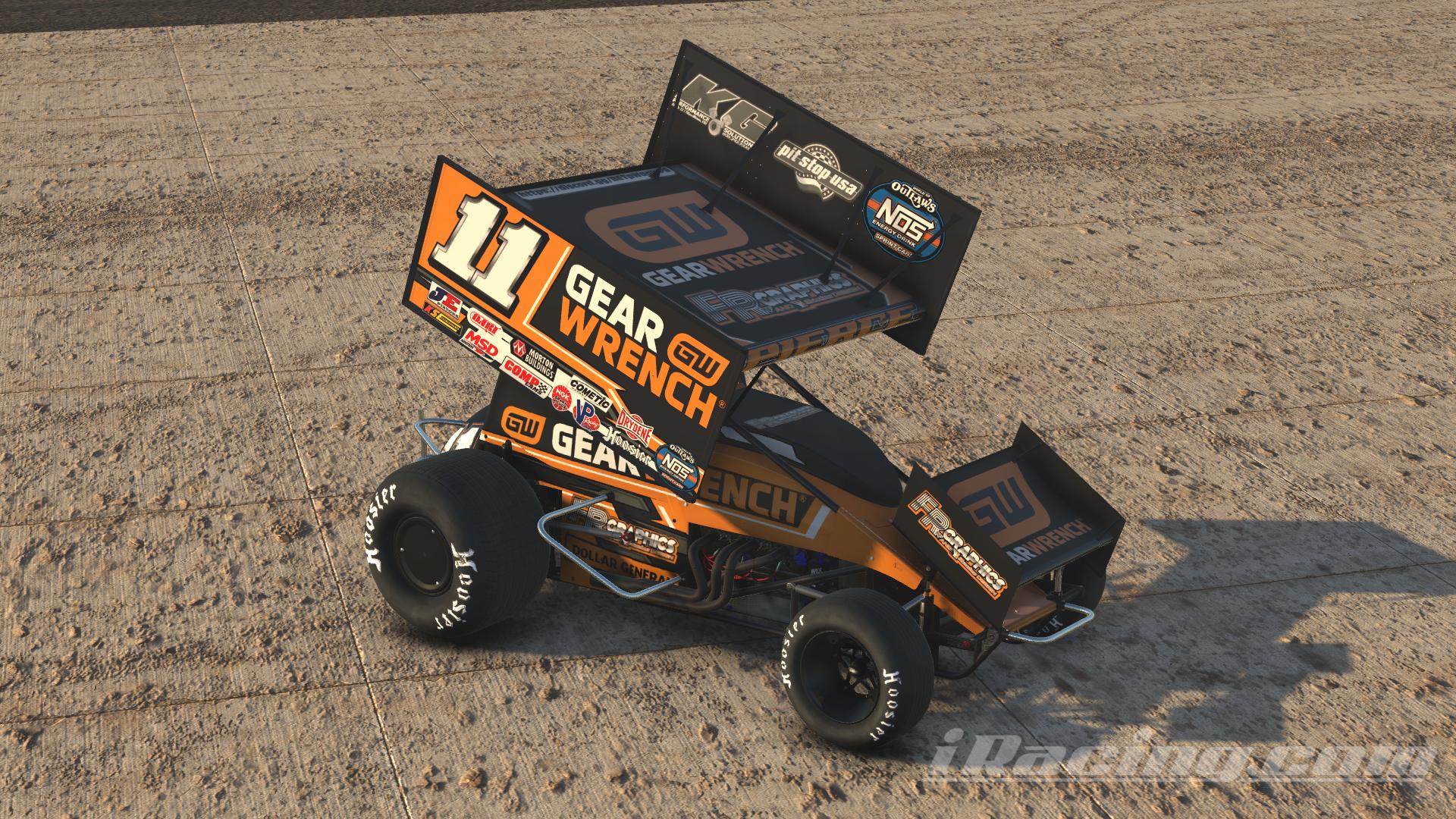 Shawn Pierce 2022 Gearwrench Dirt Sprintcar by Jason Furqueron ...