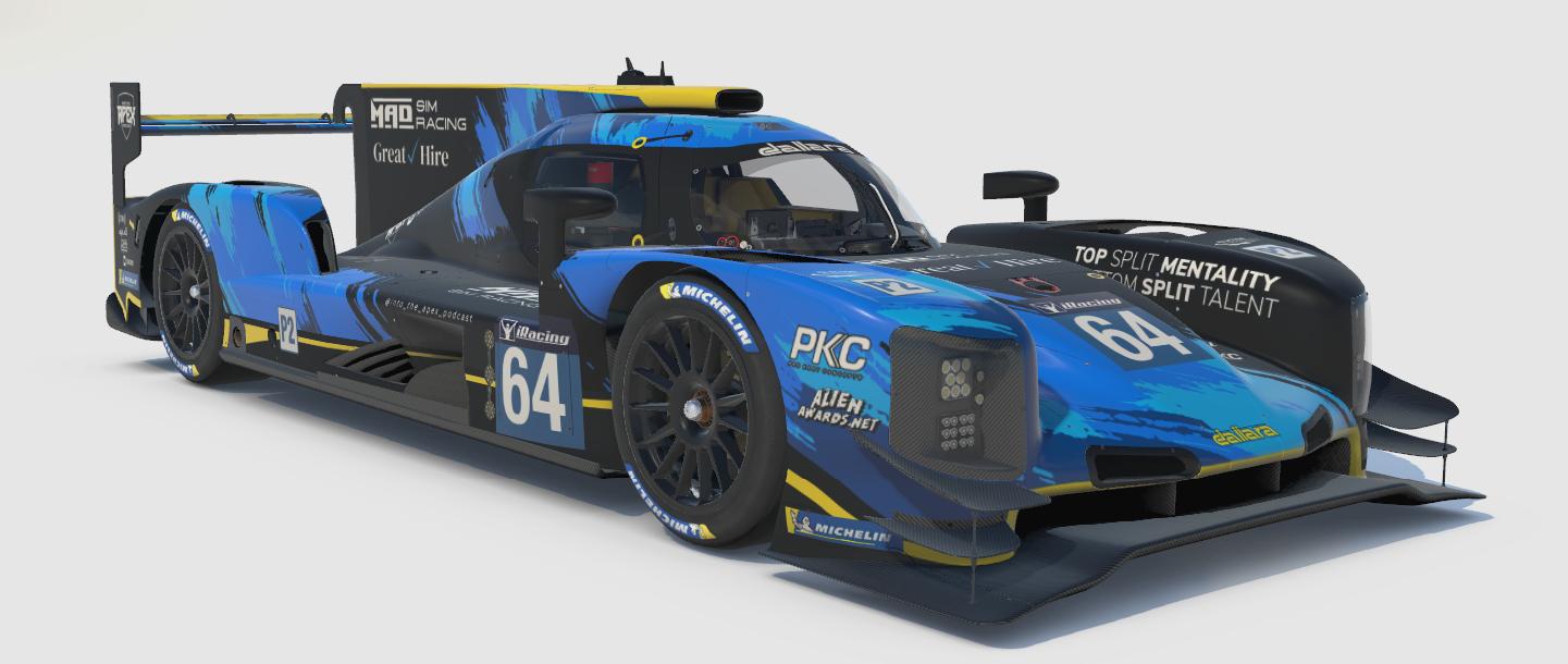 MSR 2023 - Dallara P217 - Non IMSA Numbers by Alan Parris - Trading Paints