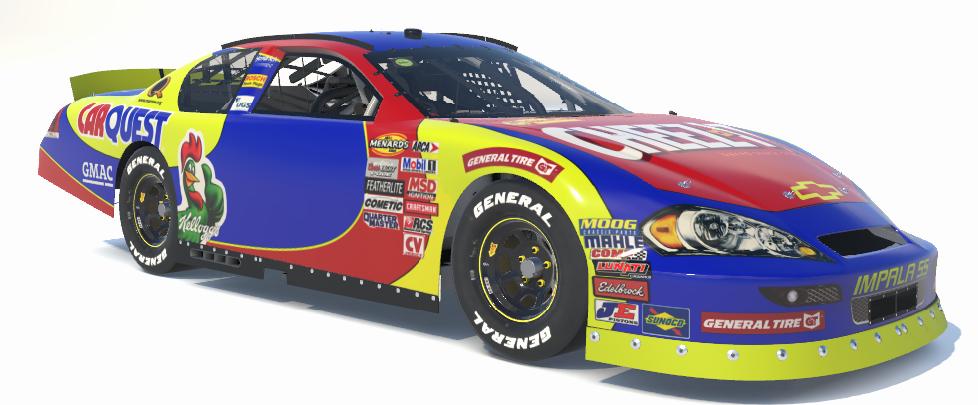 Kyle Busch 2007 Cheez-It/CarQuest (No #) by Gary P. - Trading Paints