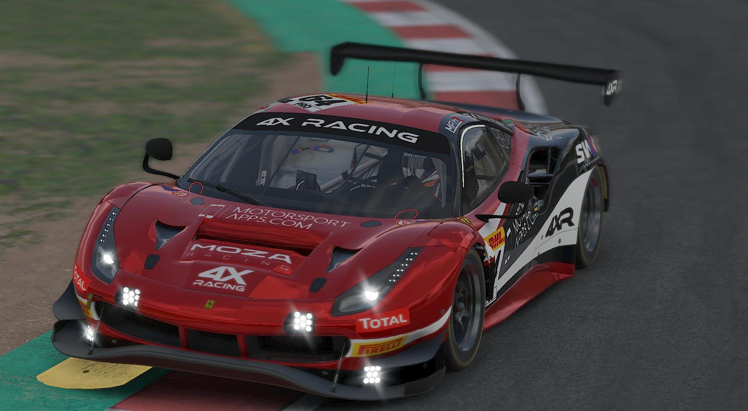 4X Racing - Ferrari 488 GT3 Evo 2020 by Ryan R. - Trading Paints