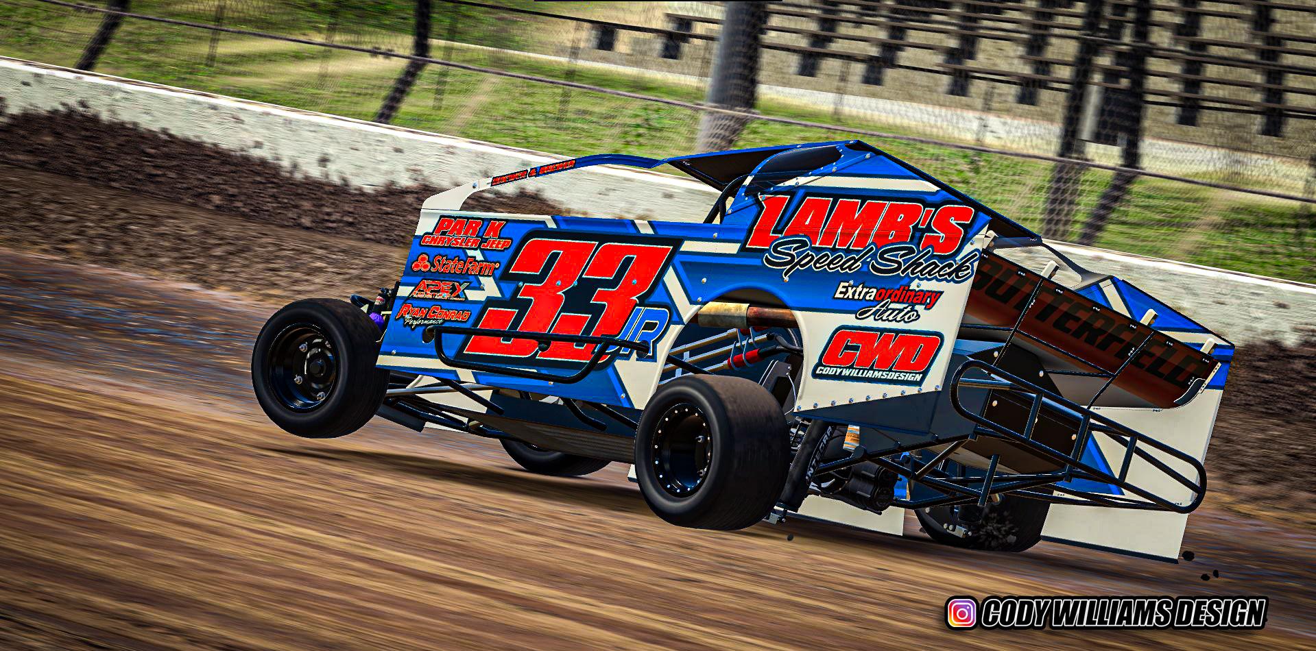 Jason Butterfield Dirt BBM! by Cody G Williams - Trading Paints