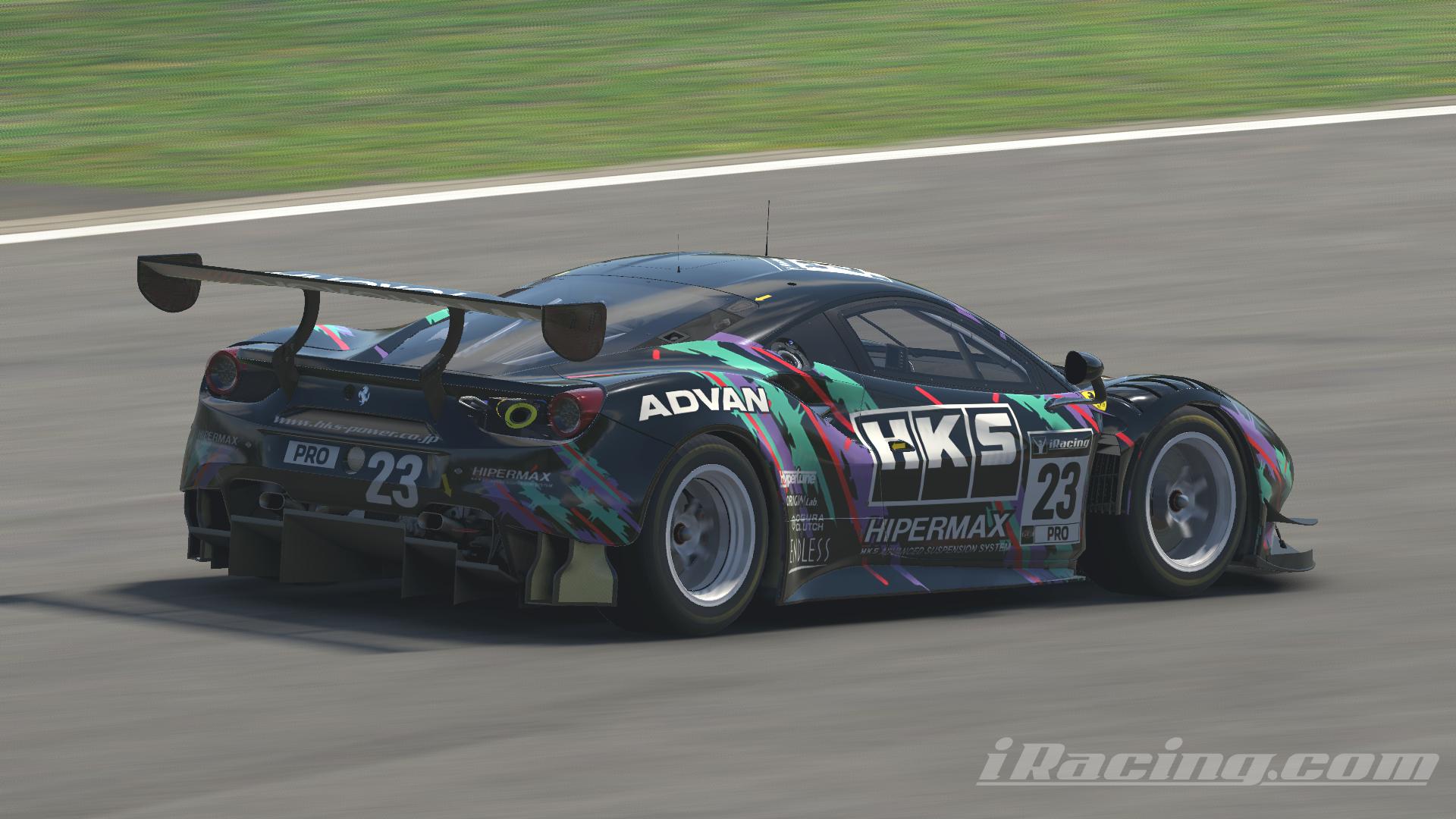 Ferrari EVO GT3 HKS by Nicholas O. - Trading Paints