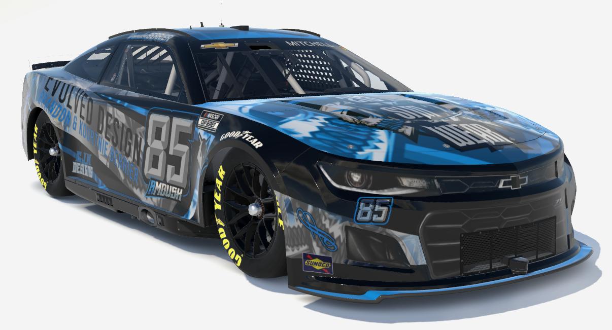 Brandon Berrier #85 - NASCAR Cup Series Next Gen Chevrolet Camaro ZL1 ...